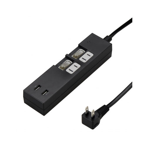 ●スマホとタブレットが同時充電できる、高出力3.4AタイプのUSBタップです。●雷サージフィルターが雷などの過電圧から接続機器を保護します。●コードを抜かずに電源をON/OFFできる、節電に便利な個別スイッチ付きです。カラー黒コード長2.0...