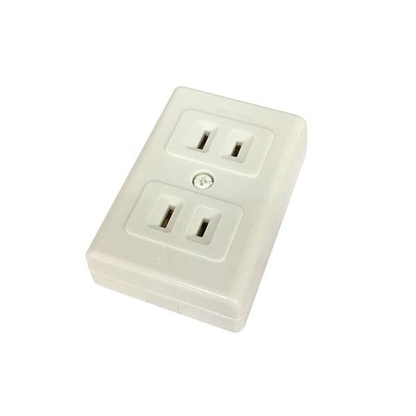 ■ 定格：15A−125V■ 1500ワット・125ボルト以下で使用してください。■ 適合電線：VVF φ1．6 φ2．0 Cu（銅）メーカー取寄品