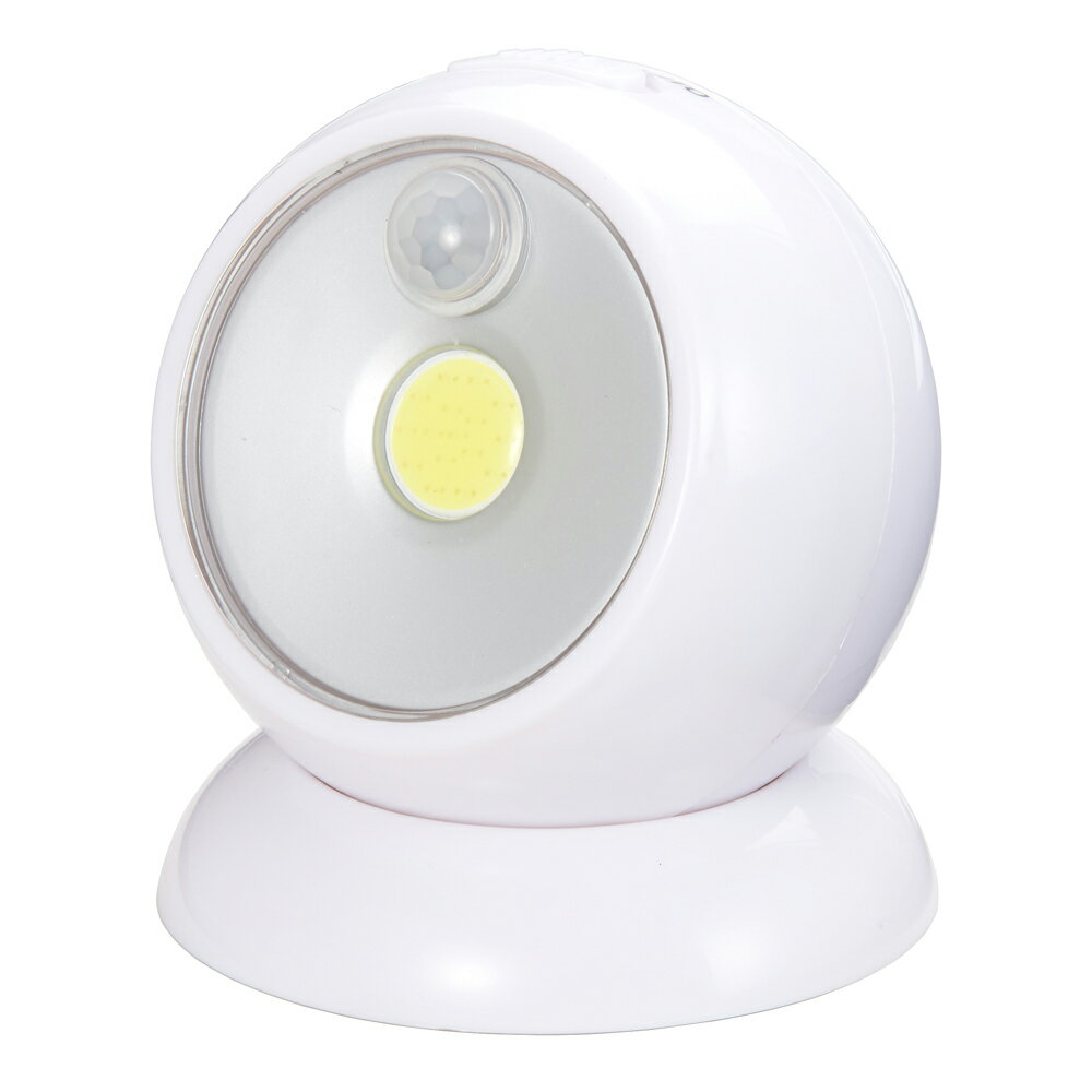 ●照らしたい場所を自由自在に照らせます。●簡単に移動できる乾電池式です。●乾電池式●検知方法:人感・明暗センサー●点灯形式:常時点灯、人感・明暗センサー●光源:白色LED(交換不可)●色温度(K):約6000●使用電池(別売):単4形乾電池...