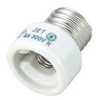 ●口金E26からE11に転換できます。 品名転換アダプタ E26-E11 ホワイト品番SF2611カラーホワイト口金E26⇒E11定格容量600Wまでパッケージサイズ（mm）H100×W65×D39本体寸法（mm）Φ38×H48本体重量（g...