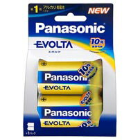 品名エボルタ単1形2本パック LR20EJ/2B品番P-LR20EJ-2B形状単1形電圧1.5V寸法約34.2×61.5mm質量137g使用推奨期限10年メーカー取寄品