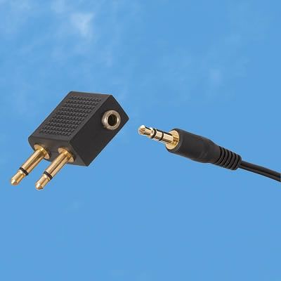 特長 ●航空機内での映画、音楽鑑賞などを自分のイヤホンで楽しめます 仕様 ●本体色:黒 ●出力プラグ:φ3.5mmステレオジャック ●入力プラグ:航空機内用φ3.5mmジャック2ピン ●本体寸法:W27xH36xD11(mm) ●本体重量:...