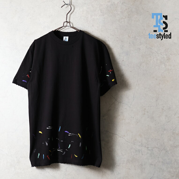 商品名 TEE STYLED / ティースタイルドTS6000 PAINT DRIPS TEE / ペイントTシャツ ブランド TEE STYLED1996年米国カリフォルニア州サンタアナでAlstyle Apparel & Activew...