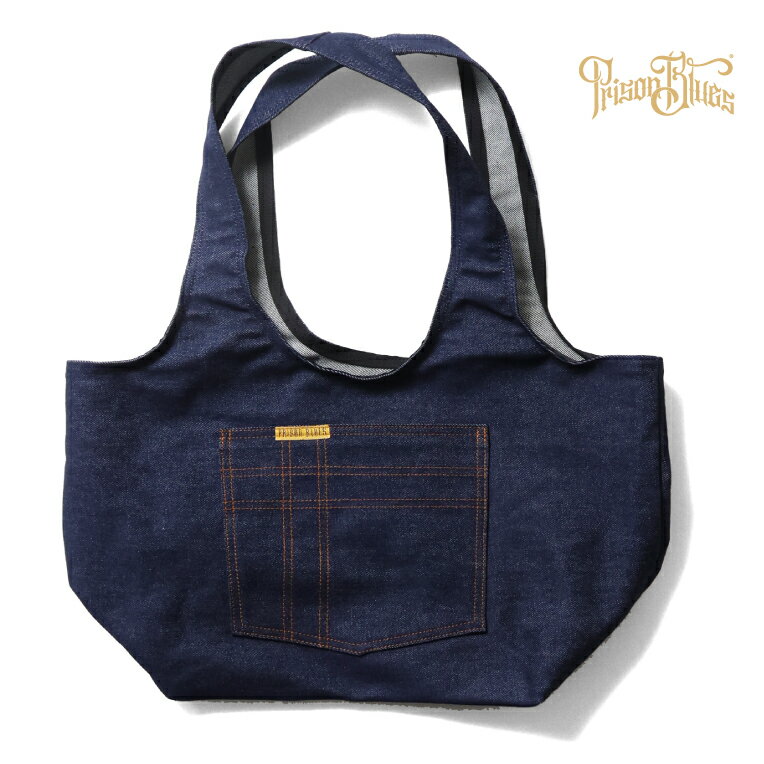 商品名 【PRISON BLUES / プリズンブルース】PRBS5241 GROCERY BAG BLUE DENIM / グロサリー バッグ - ブルーデニム - ブランド 【PRISON BLUES / プリズンブルース】1989年に...