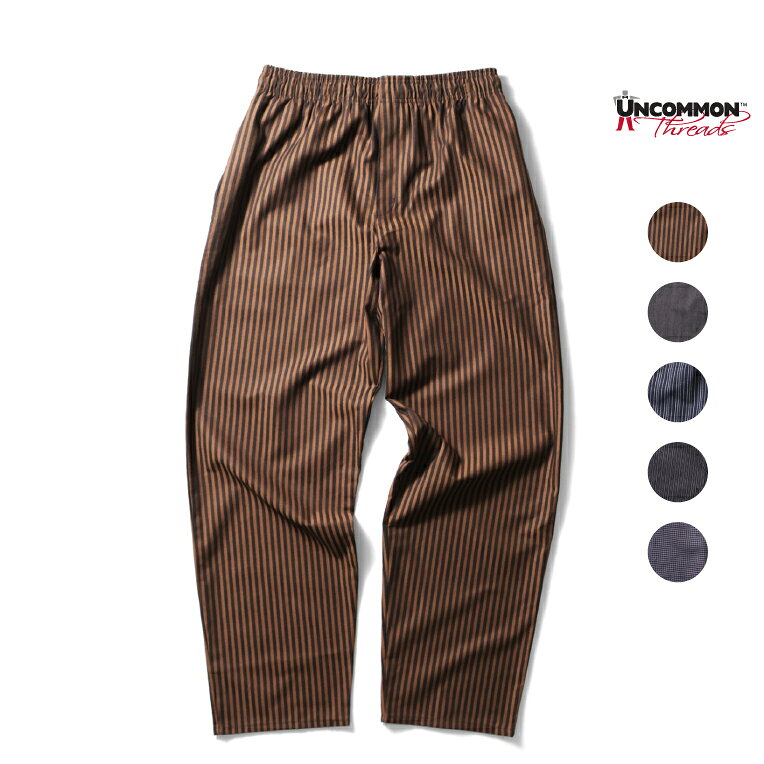商品名 UNCOMMON THREADS / アンコモンスレッズU-4003WS YARN-DYED CHEF PANTS / ヤーンダイシェフパンツ ブランド UNCOMMON THREADSアメリカ、イリノイ州のシェフウェア・ユニフォー...
