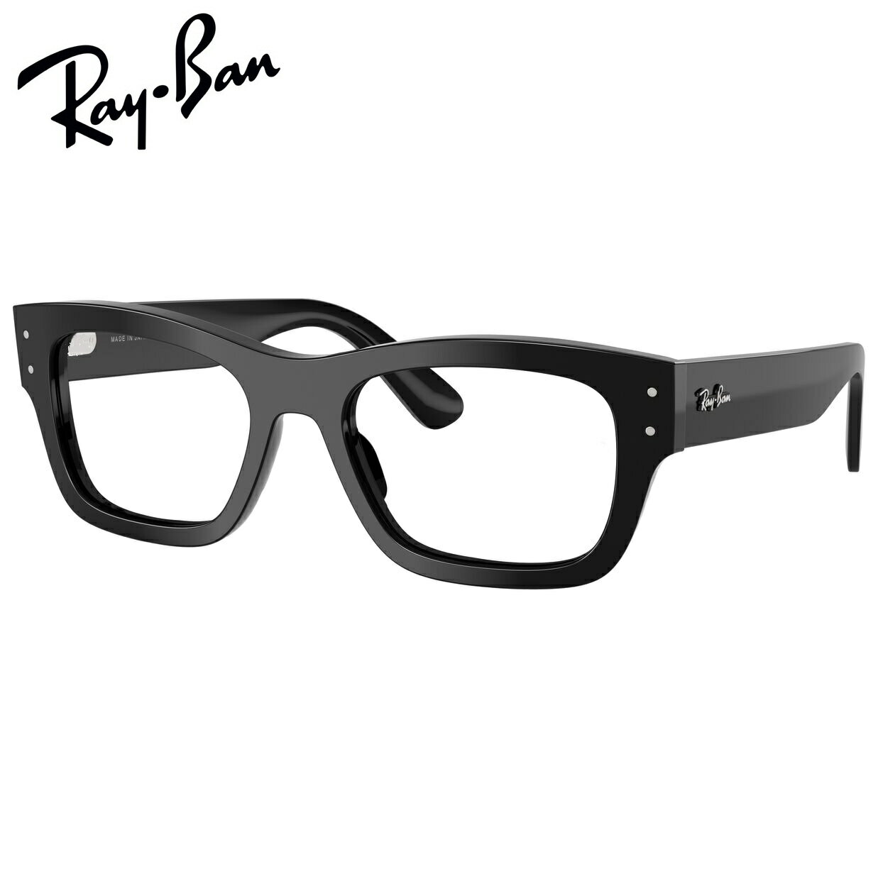 ブランド レイバン Ray-Ban 品番 RX7683V 2000（サイズ55） ＜付属レンズ＞ 眼精疲労予防レンズbuiビュイ度なしレンズ （反射防止ハードマルチ汚れ防止高撥水コートUVカット・UVカット・青山眼鏡) 伊達メガネでオシャレ...
