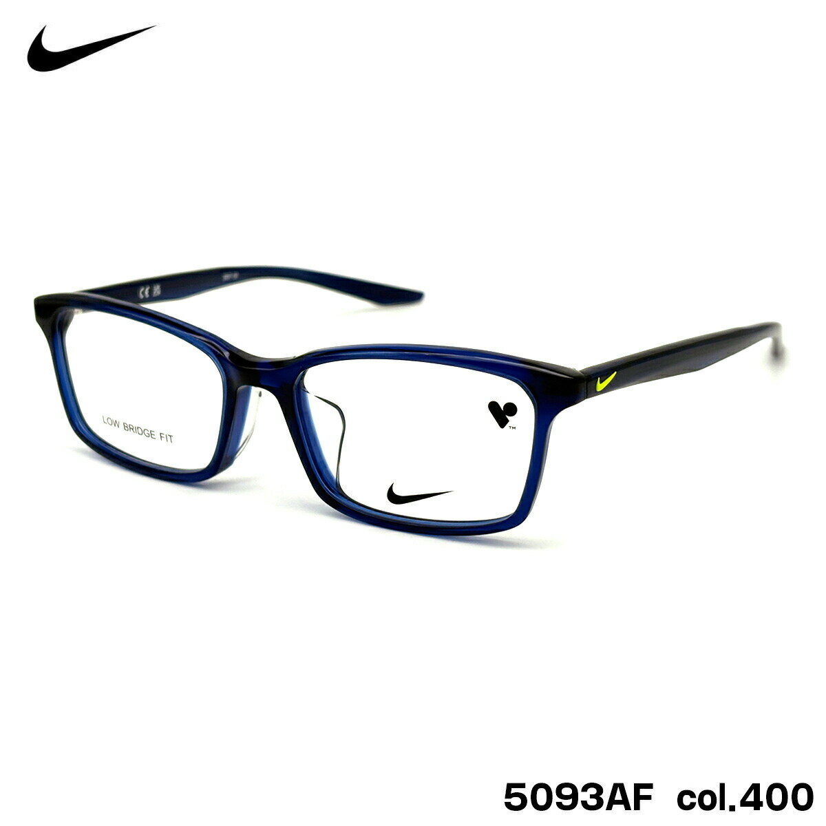 ■ ブランド：NIKE ナイキ ■ 型番：5093AF col.400 ■ フレームカラー：ネイビー ■ フレーム材質：プラスチック ■ レンズ：デモレンズ ※ そのままダテメガネとしてはご使用いただけません。ダテメガネをご希望の場合は当シ...