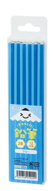 1ダース12本組、透明ケース入　1本：7×7×175mm、パッケージ：45×205×16mm　