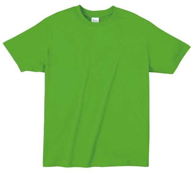 ソフトな肌触りの低価格Tシャツ　クラスやチームで揃えられる身丈650mm、身幅480mm、袖丈190mm