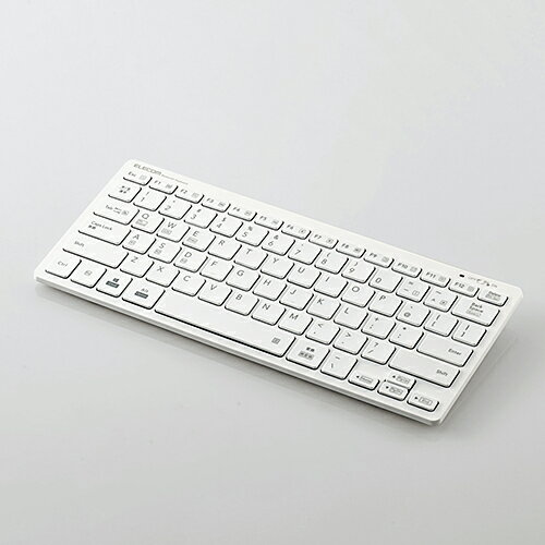 持ち運びに便利な最薄部が6.5mm、重さが264gの薄型・軽量Bluetooth(R)パンタグラフミニキーボードです。 省電力を実現するBluetooth(R)3.0 Class2規格に適合しており、Bluetooth(R)に対応したパソコ...