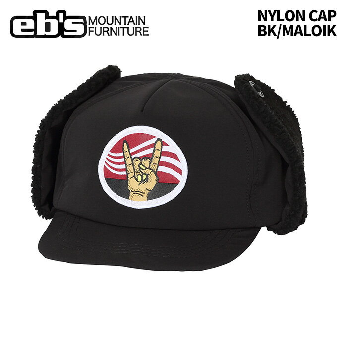 ナイロンキャップ #4500416 color: BK/MALOIK size:56~60cm 耳当て付きであたたかい撥水素材のナイロンキャップ 芯入りのツバで形状をキープ、GOGGLEとの相性も抜群。 後ろのスナップボタンでサイズ調整が可...