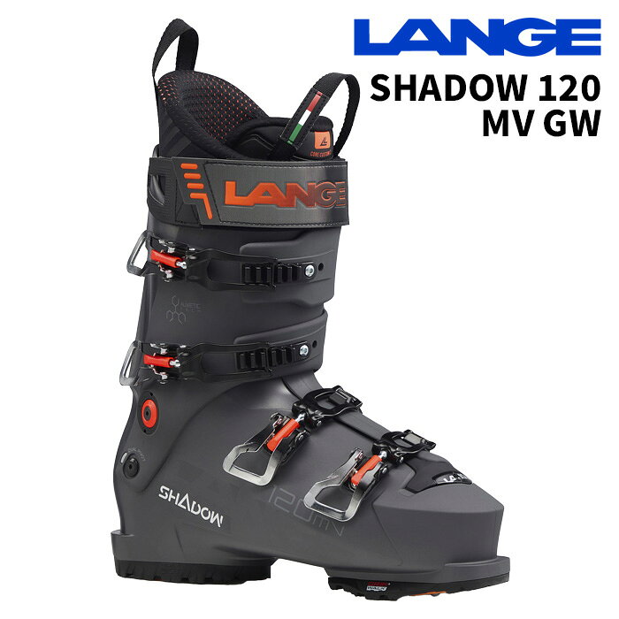 LANGE ラング スキーブーツ SHADOW 120 MV GW カラー : TITANIUM-BLACK サイズ : 24/24.5cm, 25/25.5cm, 26/26.5cm, 27/27.5cm, 28/28.5cm, 29/2...