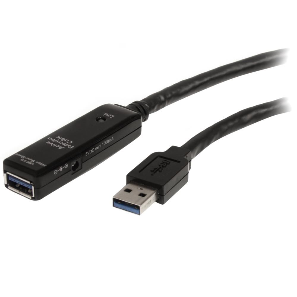 商品説明3m USB 3.0アクティブ延長ケーブル。一端にUSB type-Aオスコネクタ、もう一端にUSB type-Aメスコネクタがついており、最長3mの距離でUSB 3.0デバイスをアクティブ延長します。このUSB 3.0アクティブ延...