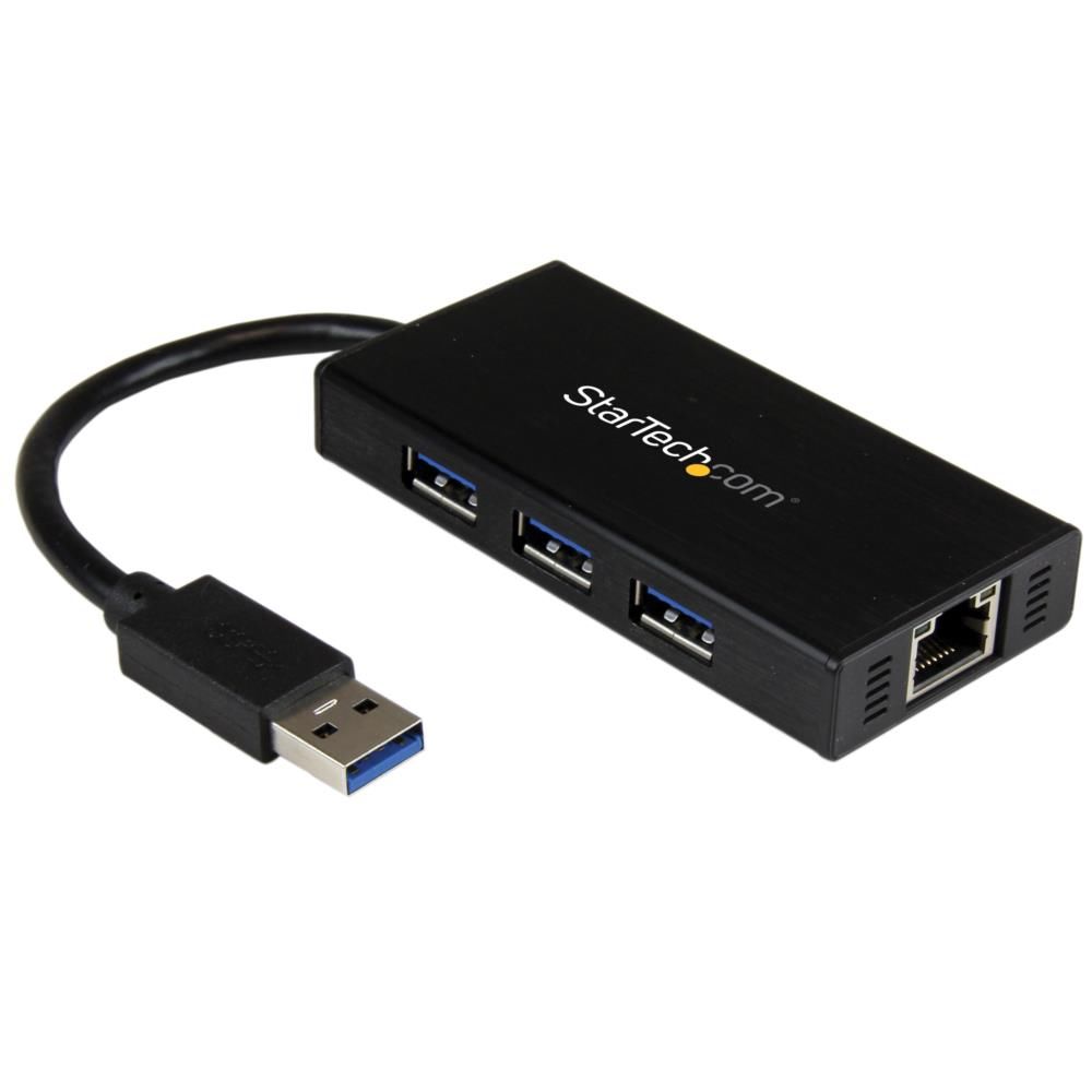 商品説明ギガビットイーサネット対応ポータブルUSB 3.0ハブ。USB 3.0ポート3口とギガビットイーサネットポートを単一のUSB 3.0接続で増設し、ノートパソコンの接続機能を拡張します。Microsoft Surface Pro 3/...