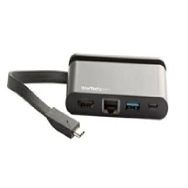 商品説明オールインワン型USB-Cマルチアダプタ。作業の効率化に必要なポートをすべて揃えたマルチ変換アダプタです。4K対応のHDMIモニタを接続ノートパソコンを4K HDMIモニタ(4096 x 2160p)に接続してワークステーションを構...