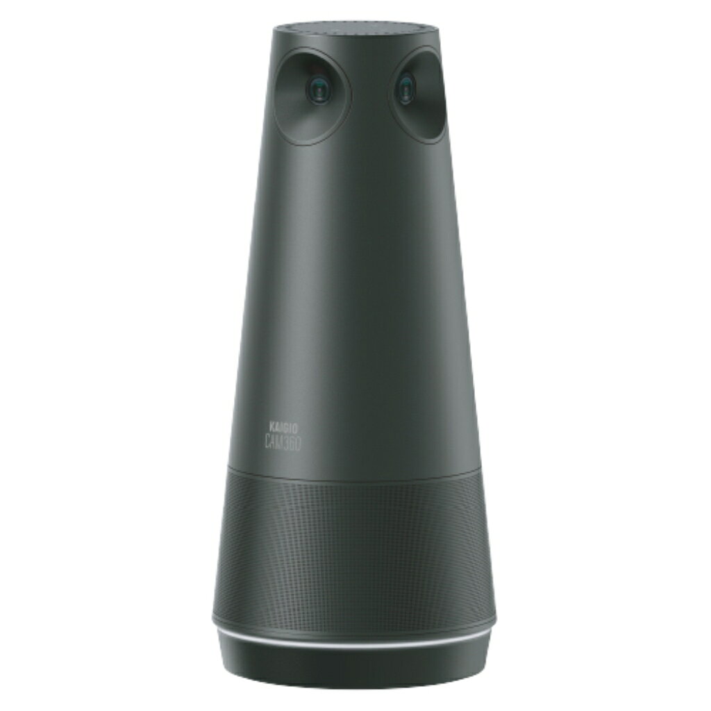 商品説明KAIGIO CAM360は会議用オールインワン360度webカメラ です。AIと360度カメラの組み合わせで、会議室側の状況がよくわかるリモート会議を実現。対面に近い臨場感を体験できます。マイクとスピーカーも搭載しているので、本製...