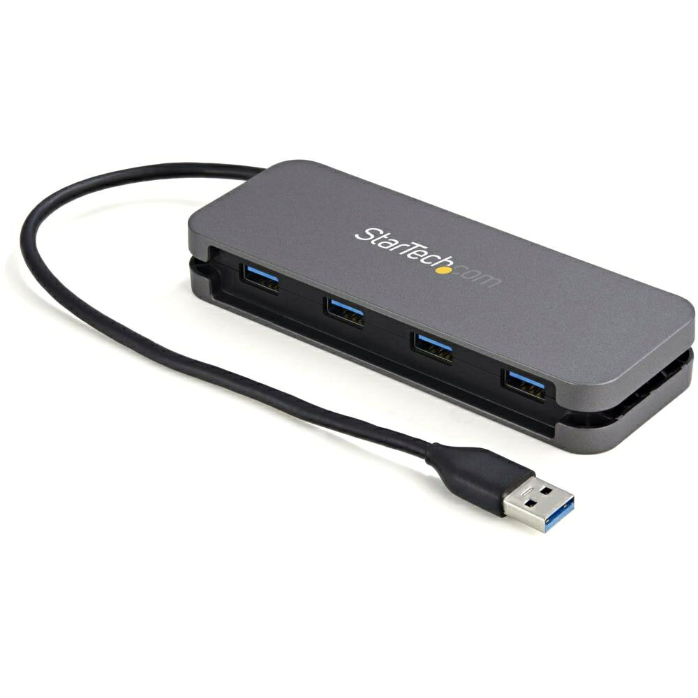 商品説明USB-Aコンピュータに4口のポートを追加するハブ。SuperSpeed USB 3.2 Gen 1(5 Gbps)対応の周辺機器を4台接続することができます。本体に巻きつけて収納するタイプのケーブル(28cm)が付いており、携帯し...