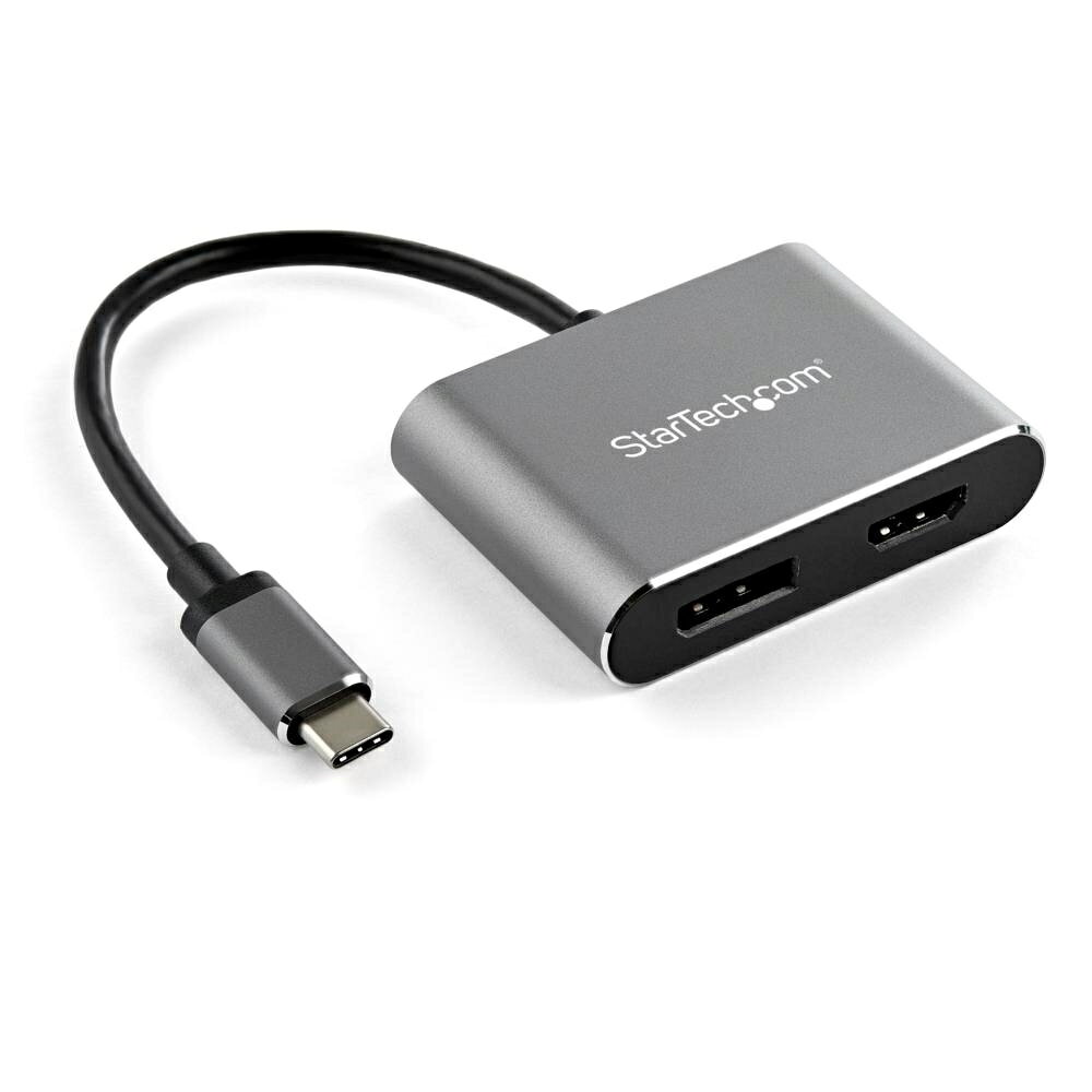 商品説明USB Type-CノートパソコンをHDMIまたはDisplayPortディスプレイに接続するマルチポートアダプタ。携帯に適したソリューションです。携帯に適したツーインワン機能HDMIとDisplayPortのツーインワンUSB-C...