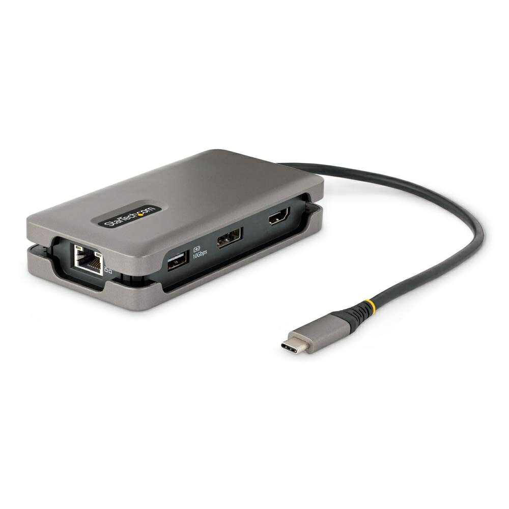 商品説明USB Type-C接続マルチポートアダプター。DP Altモード経由で最大4K60Hz HDMI 2.0bまたはDisplayPort 1.4 シングルディスプレイ出力をサポートします。Chromebook、Dell XPS、Ma...