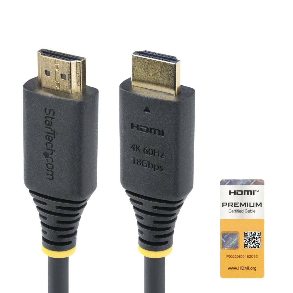 商品説明プレミアムハイスピードHDMI 2.0認証ケーブル。4K UHDテレビやモニターなどに接続します。コネクターに性能を示すマークが付いており、他のHDMIケーブルとを簡単に識別することが可能です。推測による判断を排除し、HDMI 2....