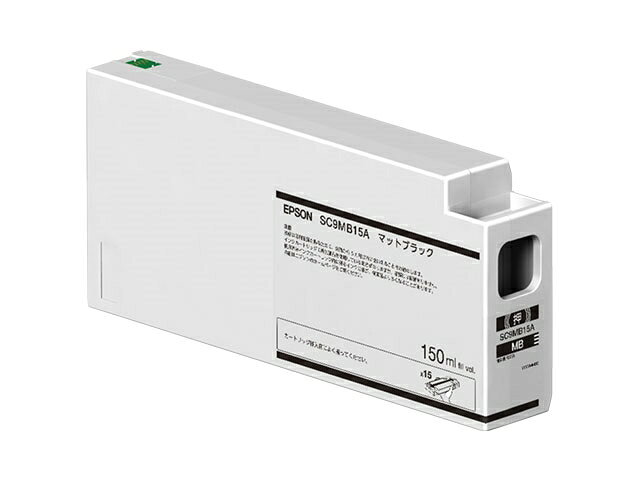 商品説明このインクはSC9MB15の一部仕様を変更した商品です。ITEM INFORMATION製品タイプインクカートリッジ仕様■対象機種:SC-P6050、SC-P7050G、SC-P7050V、SC-P8050、SC-P9050G、SC...