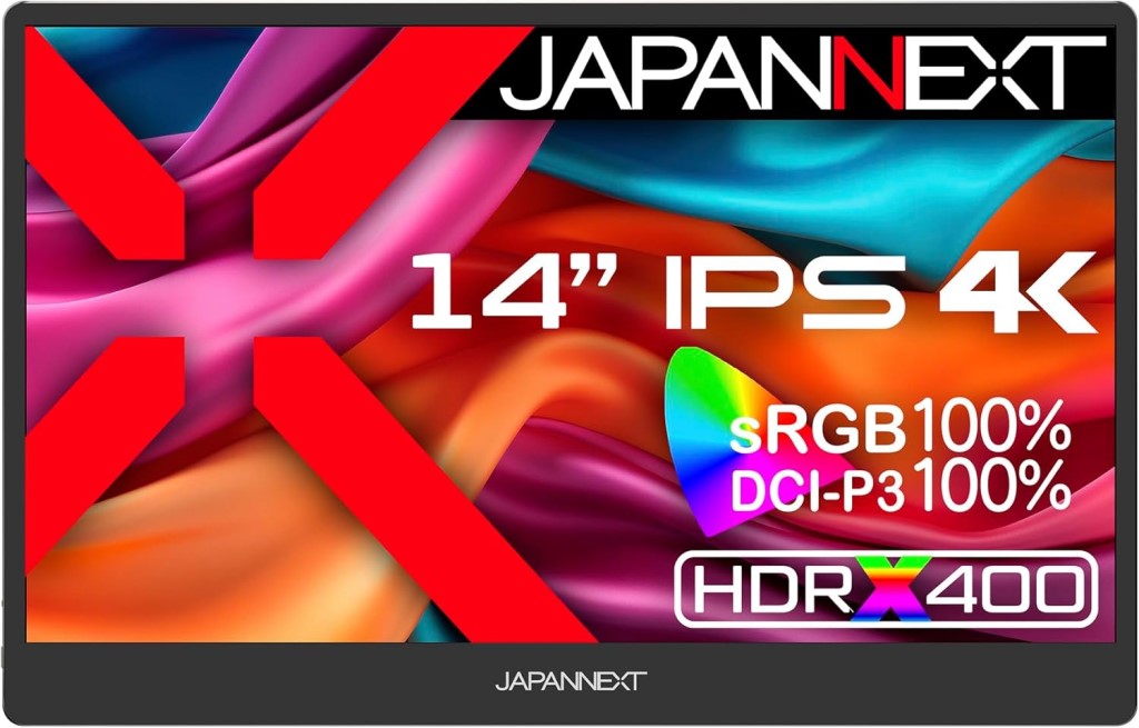 商品説明■HDRに対応した14インチ IPSパネル搭載 4K(3840x2160)解像度のモバイルモニターです。携帯性に優れ、外出時やテレワークなど場所を選ばすディスプレイを活用できます■4K(3840x2160)解像度に対応。フルHD(1...