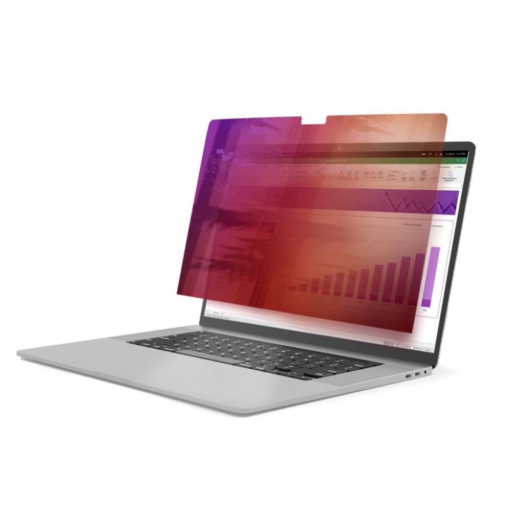 商品説明14インチMacBook Pro 2021および2023に対応するプライバシースクリーン。ゴールド仕上げのフィルターはブラックタイプよりも反射率が高く、オフィスや共用環境で作業する際に、視覚的プライバシーの改善に役立ちます。周囲から...