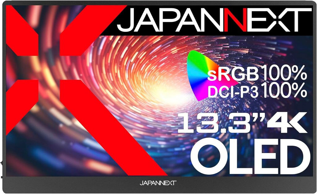 商品説明■13.3インチ 有機EL(OLED)パネル搭載 4K(3840x2160)解像度のモバイルモニターです。携帯性に優れ、外出時やテレワークなど場所を選ばすディスプレイを活用できます■有機EL(OLED)パネルは従来のディスプレイと比...
