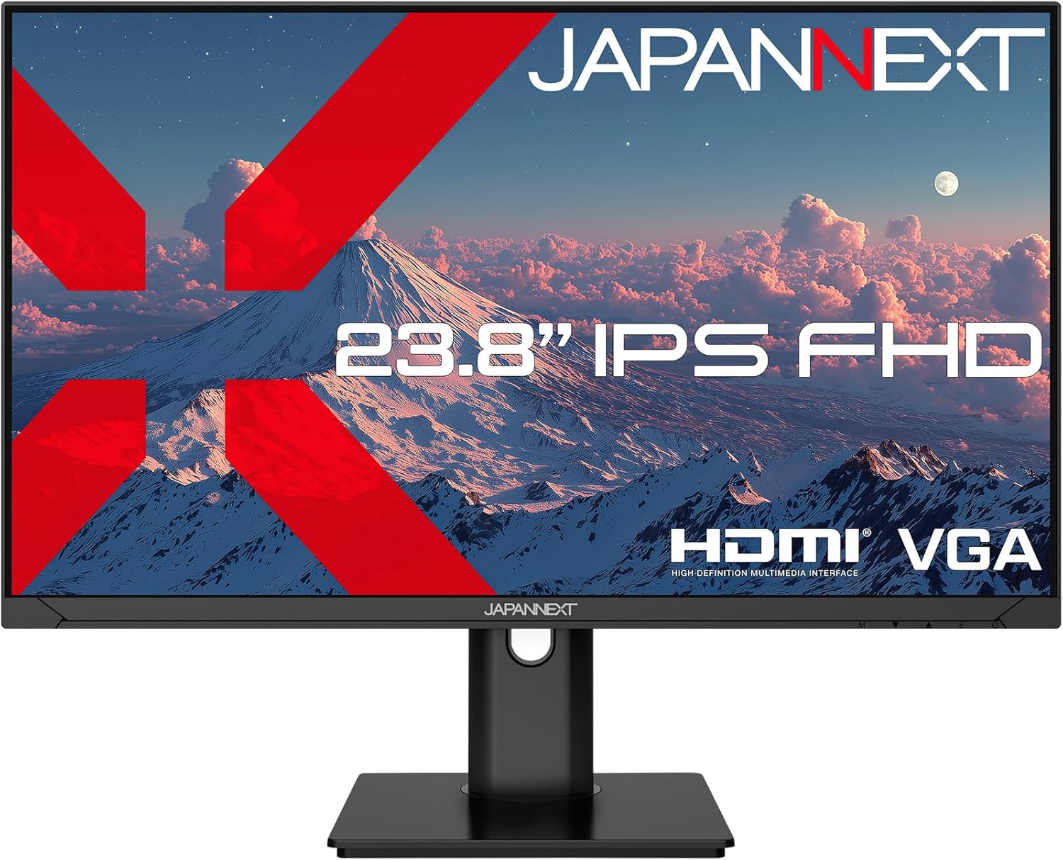 商品説明上下左右178度に対応した広視野角IPSパネルを搭載し、コンテンツを色鮮やかに映し出します。23.8インチの画面は省スペースながら大画面のセカンドモニターになり、テレワークにも最適です。HDMI接続時のHDR(ハイダイナミックレンジ...