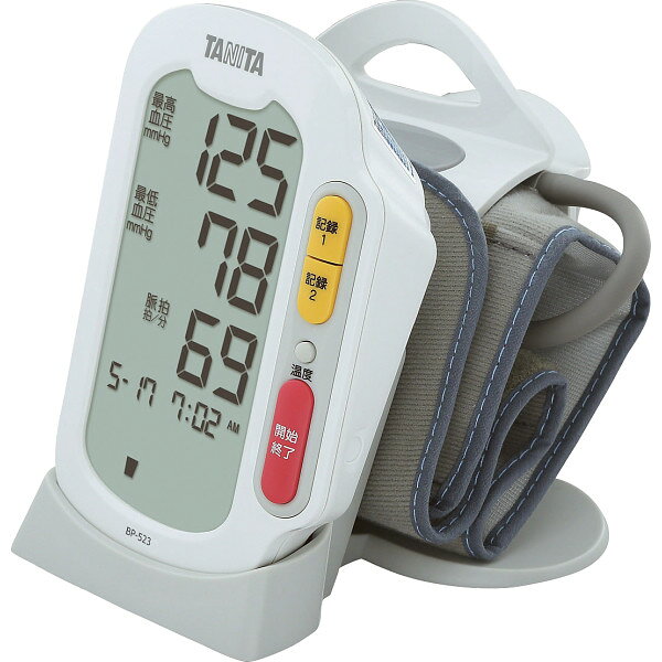商品説明低室温を感知すると測定を中止し、適度な室温での測定を促します。測定をしたい時刻に合わせて最大3件までアラーム設定が可能です。測定結果を3段階の血圧レベルで表示します。2ステップで簡単装着できるクリップアームカフを採用しております。2...