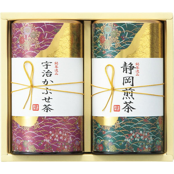 商品説明■摘採前に一週間ほど直射日光を遮断し、茶葉の持つ旨みを存分に引き出した宇治かぶせ茶と香り高い静岡煎茶の詰合せです。ITEM INFORMATIONJAN4523374401878