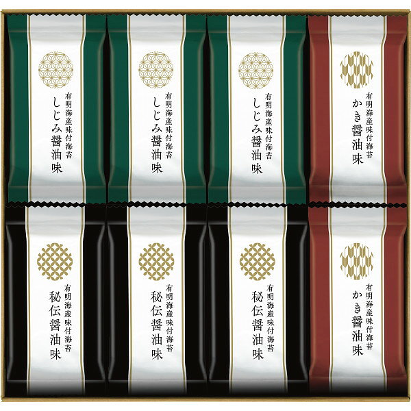 商品説明味付海苔食べ比べ。芳醇な醤油の香の有明海産味付海苔、ギュッと詰まった牡蠣の濃厚な旨味の牡蠣醤油味、しじみだしがきいた深い味わいのしじみ醤油味を詰合せました。ITEM INFORMATIONJAN4964241496069アレルギー表...