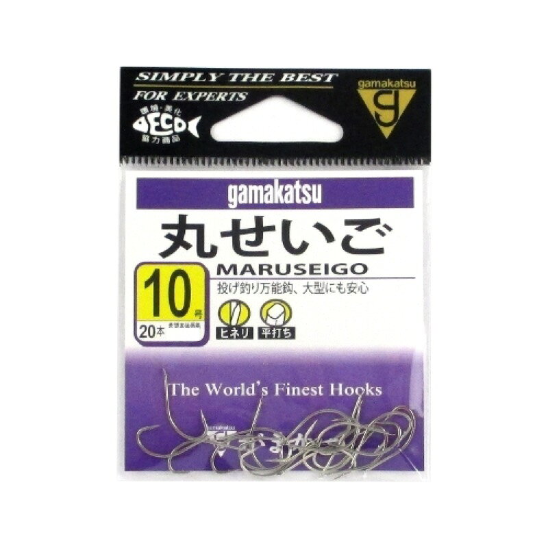 商品説明【がまかつ/Gamakatsu】セイゴやハネ、スズキ、アブラメやカレイなど、万能的な鈎で掛かりが早く、しかも丈夫です。(ヒネリ/平打ち)ITEM INFORMATION[環境美化協力商品]針号数10号カラー白その他特徴20本入代表対...
