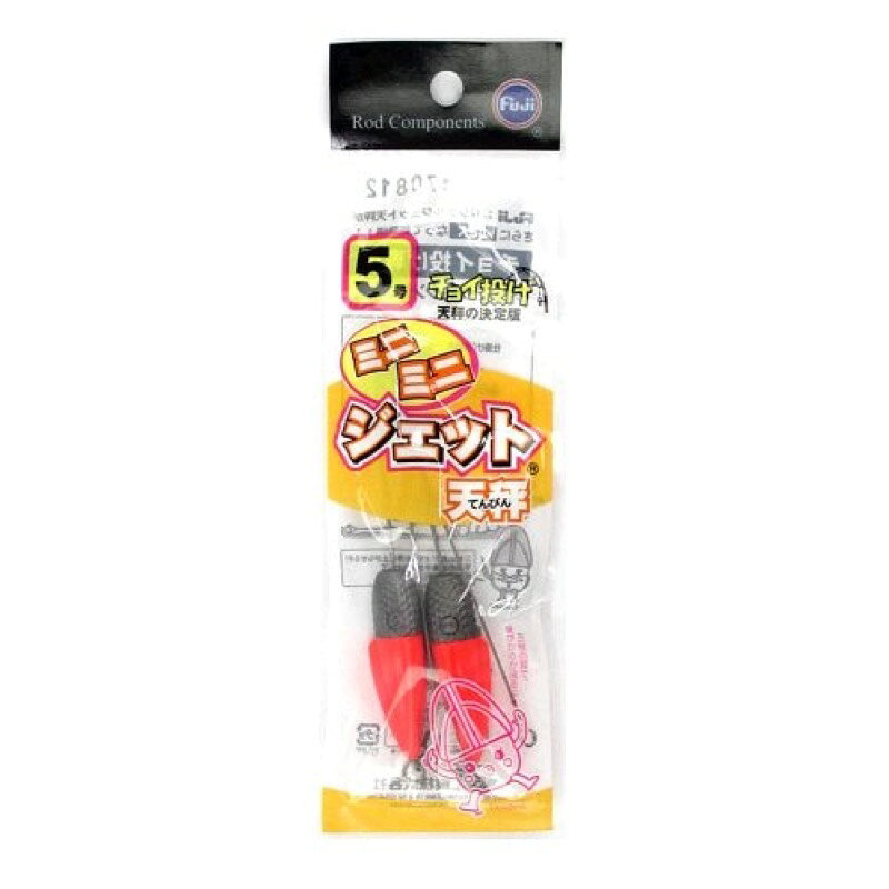 商品説明【富士工業/FUJI KOGYO】ITEM INFORMATIONカラー蛍光オレンジキャップサイズ5号その他特徴12個入その他特徴2オモリ部：鉛ミニミニ ジェット天秤 2JO-SS 5号JAN4512101976918