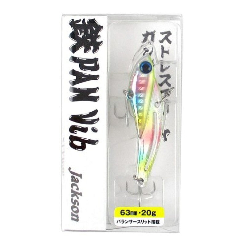 商品説明【ジャクソン/Jackson】[Teppan Vib/テッパンバイブ]ITEM INFORMATION[環境美化協力商品]タイプシンキングカラーLCD レモンキャンディサイズ20g全長63mm自重20gタイプバイブレーションフック有...