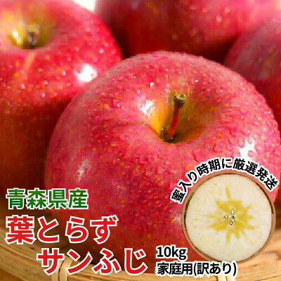 名称 11-12月 蜜入り時期に厳選発送! 青森県産 りんご 訳あり 葉とらずサンふじ 家庭用 約10kg 保存方法 常温 発送時期 2026/11/16～2026/12/31 提供元 株式会社日本農業（青森県庁） 配達外のエリア 沖縄県 ...
