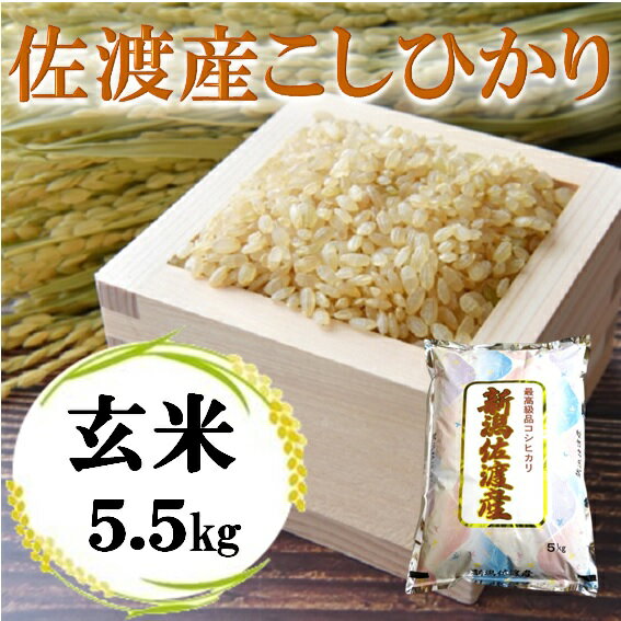 返礼品の内容について 返礼品名 【令和7年産】佐渡高千産こしひかり 玄米 5.5kg 返礼品について 佐渡産こしひかり玄米をお届けいたします。日頃から玄米をお召し上がりの方、家庭用精米機でその都度の精米をしたい方にもお勧めです。このお米は、...