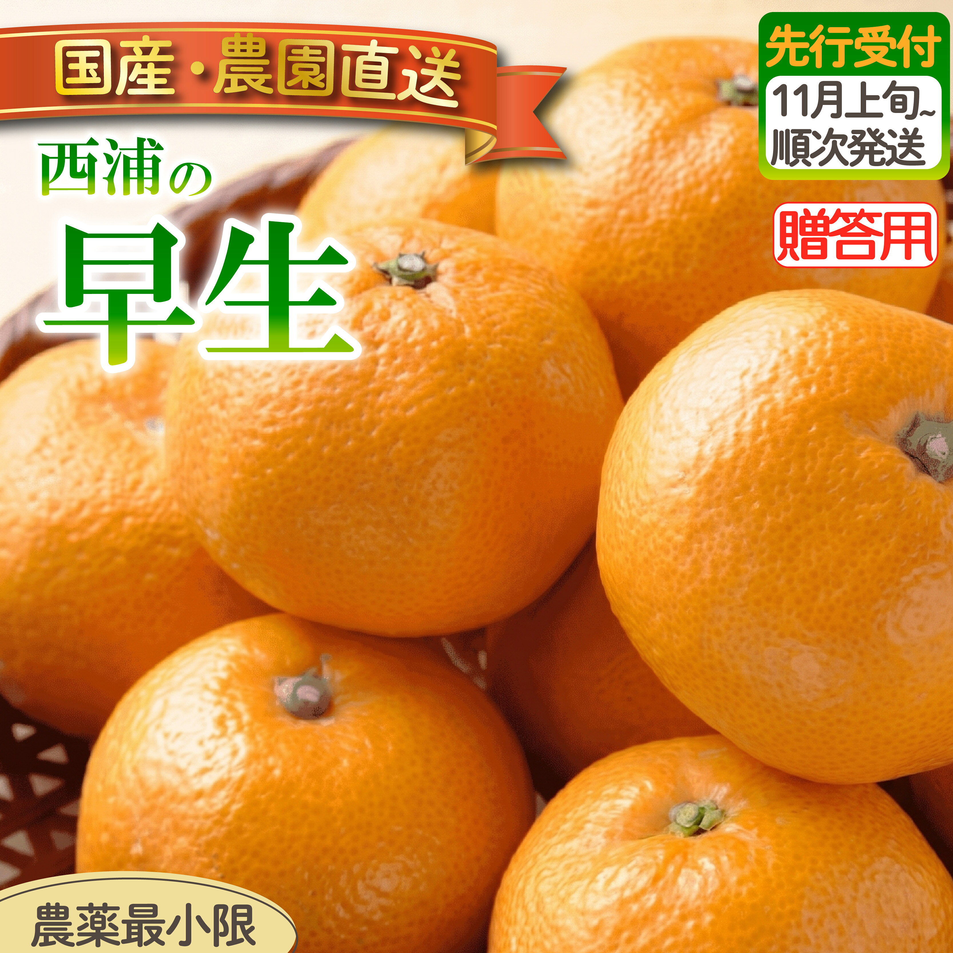 商品説明 内容量選べる容量 贈答用 早生みかん ■3kg ■5kg 消費期限到着から1～2週間程度 ※青果ですのでお早めにお召し上がりください 【保存方法】常温 届きましたら、箱から出して常温で風通しの良い冷暗所で保存してください。 配送区...