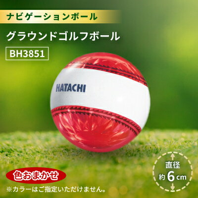 名称 ナビゲーションボール グラウンドゴルフボール BH3851 発送時期 お申込みから1週間程度でお届け 提供元 羽立工業株式会社 配達外のエリア なし お礼品の特徴 極太のナビゲーションラインでまっすぐ狙いやすくグングン転がる。 商品特...