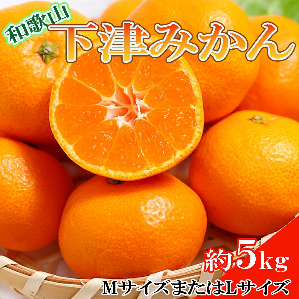 商品詳細 名称 【産直・秀品】和歌山下津みかん約5kg(MサイズまたはLサイズのいずれかをお届け) 内容量 1箱約5kg（MまたはLサイズのいずれかのお届け） 賞味期限 出荷日より7日 配送温度帯 常温 製造者もしくは販売者 ティーエムテッ...