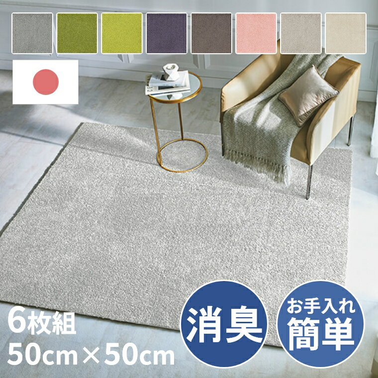 サイズ 50×50cm パイル組織 ポリエステル100％（PTT繊維） パイル形状 カット パイル長 11.5〜12.5mm 機能 消臭、制電、防炎、防ダニ、すべり止め 重量 約10kg（ケース含む） 生産国 日本 ※こちらはメーカー直送品...