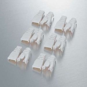 ★こちらの商品はメーカー倉庫から直送便でのお届けとなるため、代金引換払いのご利用はできません。ご了承ください。 【製品特徴】 ■ケーブルのコネクタ部分に取り付け、保護するためのカバーです。 ■色分けにより誤配線の防止に役立ちます。 ■モール...