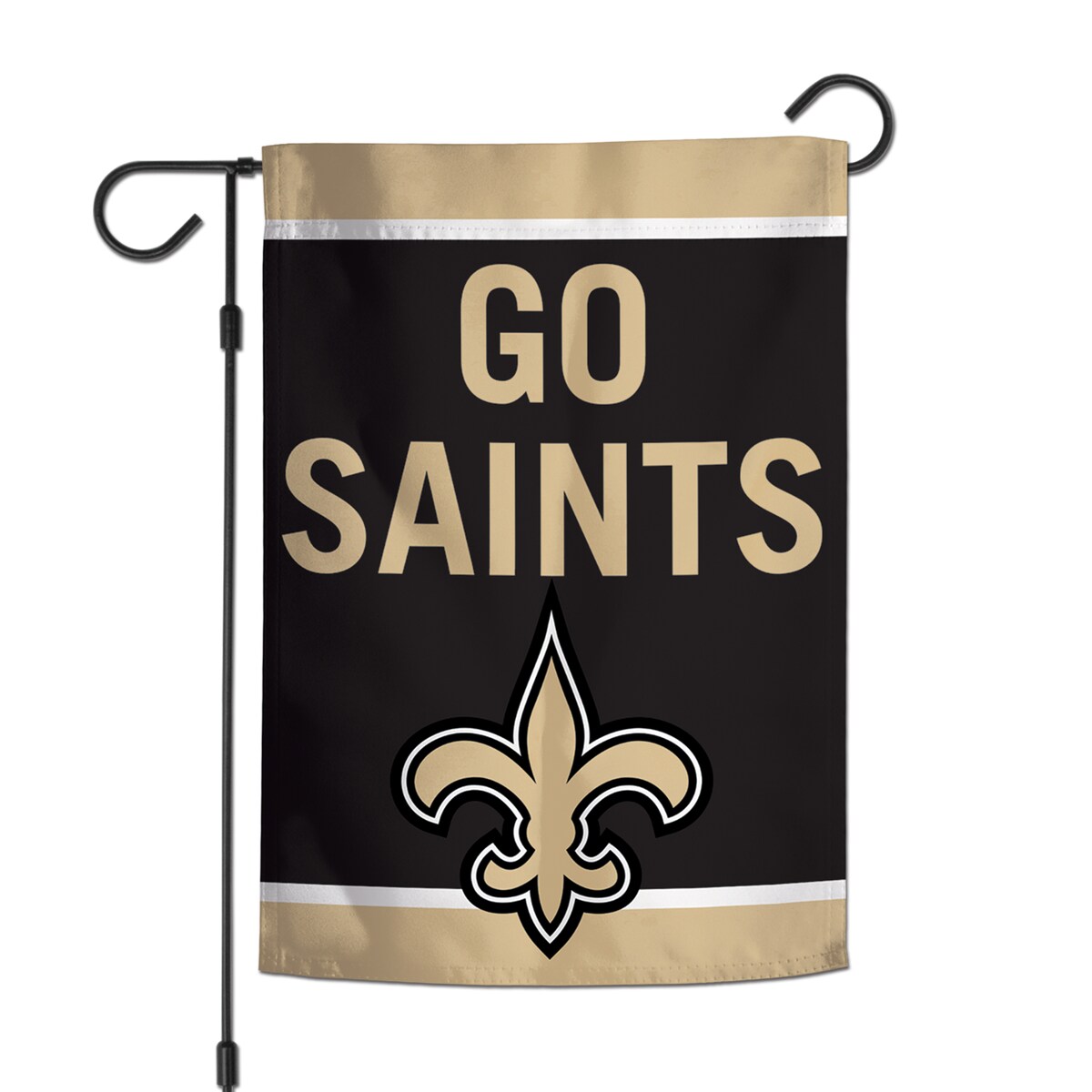Spruce up your yard with this New Orleans Saints garden flag from WinCraft.ImportedMeasures approx. 12'' x 18''Ready to ...
