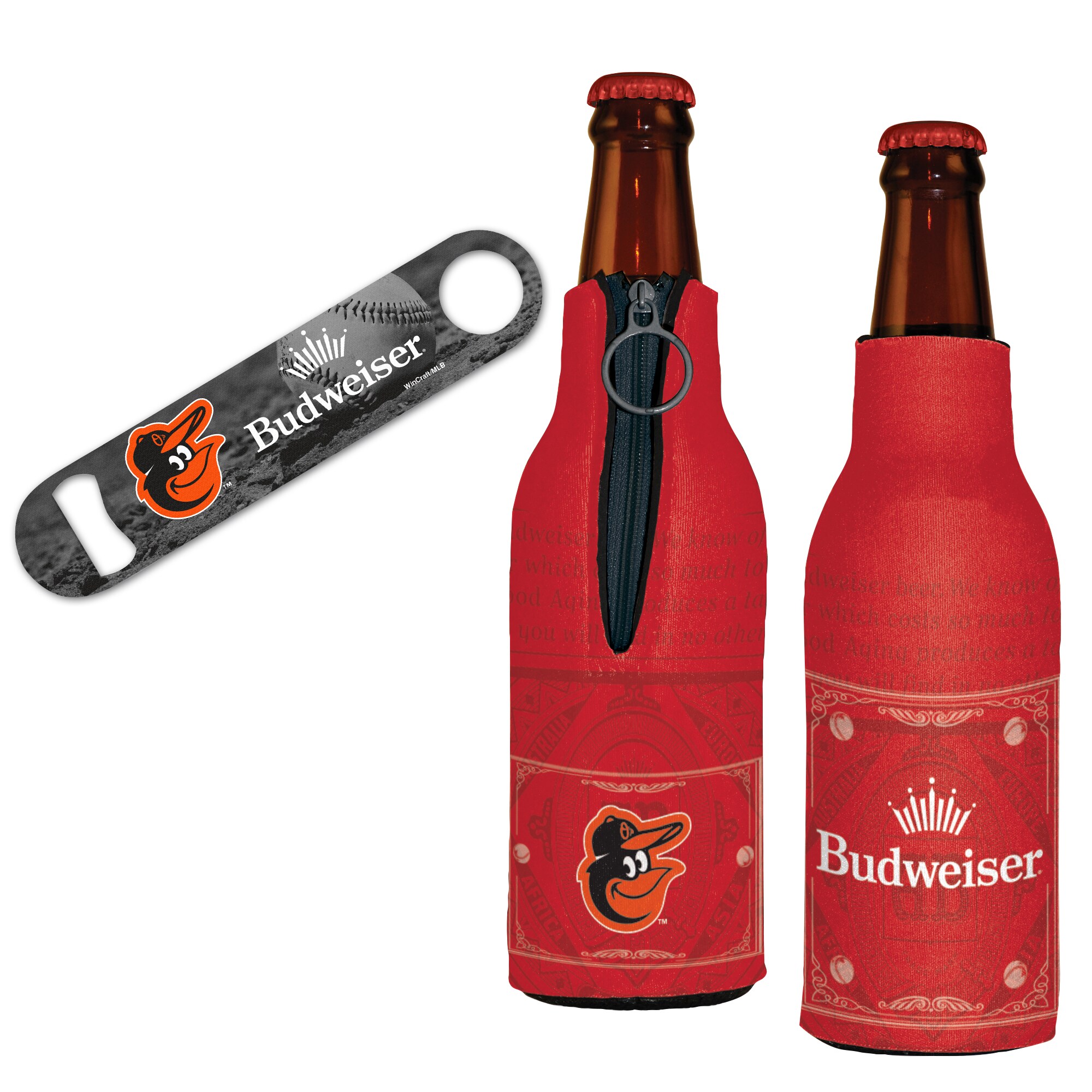 It's a great day to be a Baltimore Orioles fan, so let the good times keep rolling with this MLB x Budweiser bottle open...