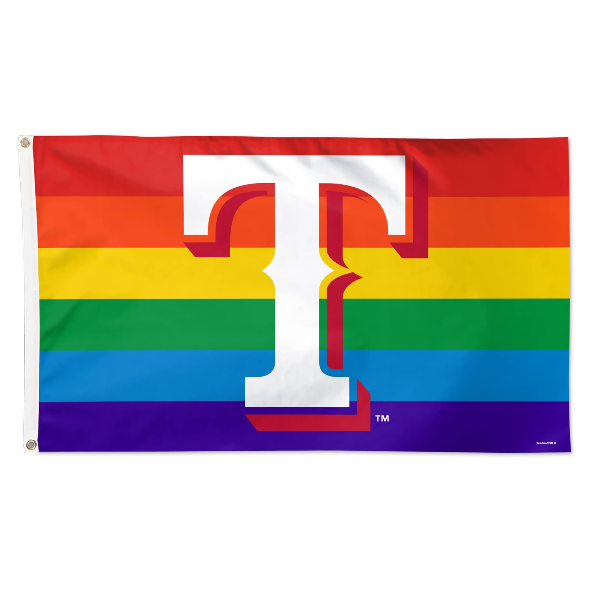 This WinCraft flag is decked out in Texas Rangers graphics that will show your devotion as soon as you hang it.ImportedS...