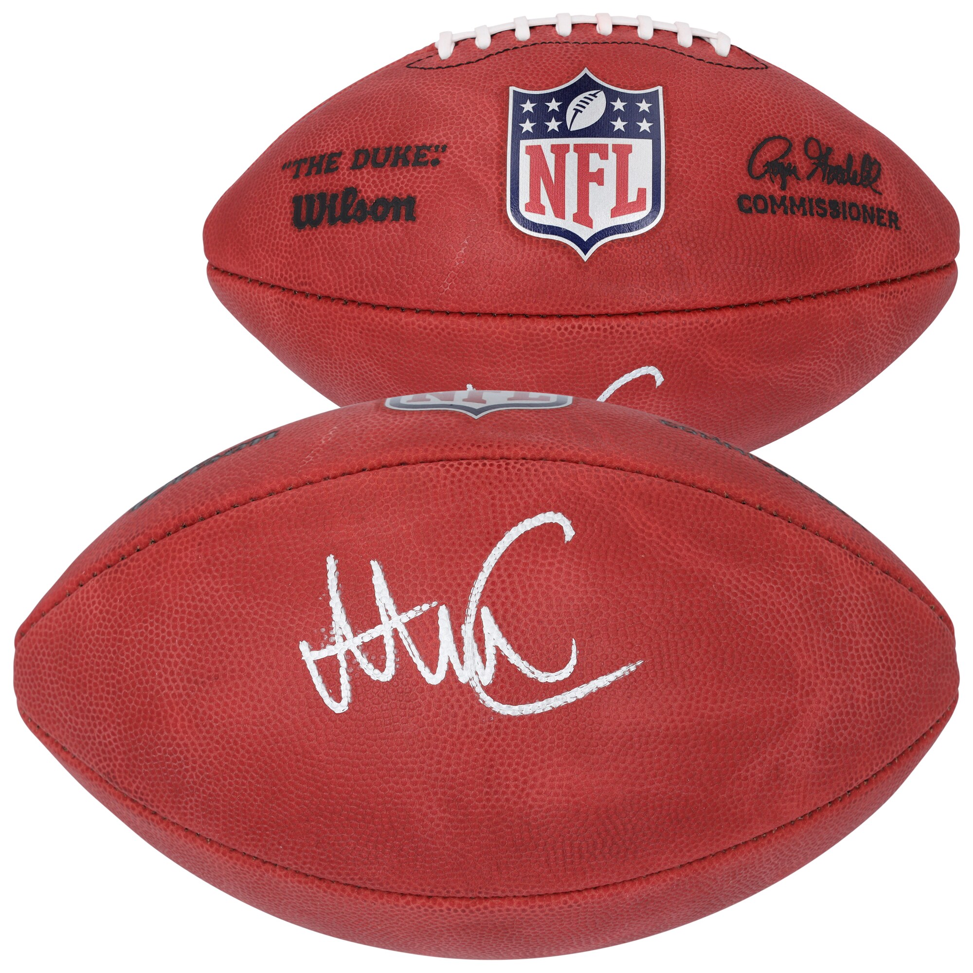 Elevate your collection of New York Giants memorabilia with this Abdul Carter autographed Wilson Duke Full Color Footbal...
