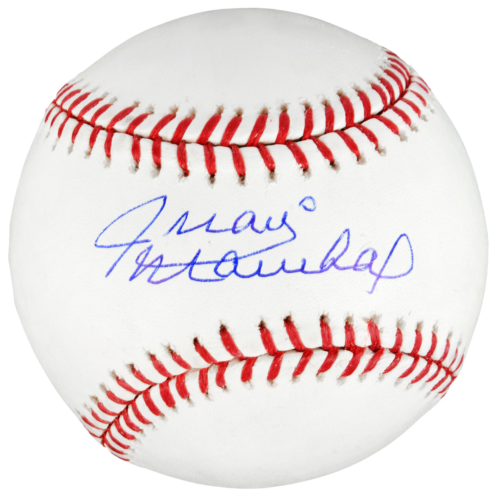 This baseball has been personally hand-signed by San Francisco Giants Hall of Fame pitcher Juan Marichal. It is official...