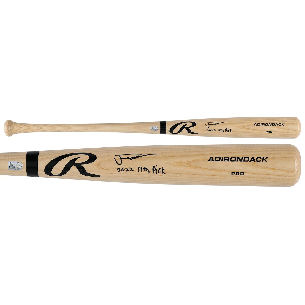 Elevate your collection of Philadelphia Phillies memorabilia with this Justin Crawford autographed Rawlings Pro Blonde B...