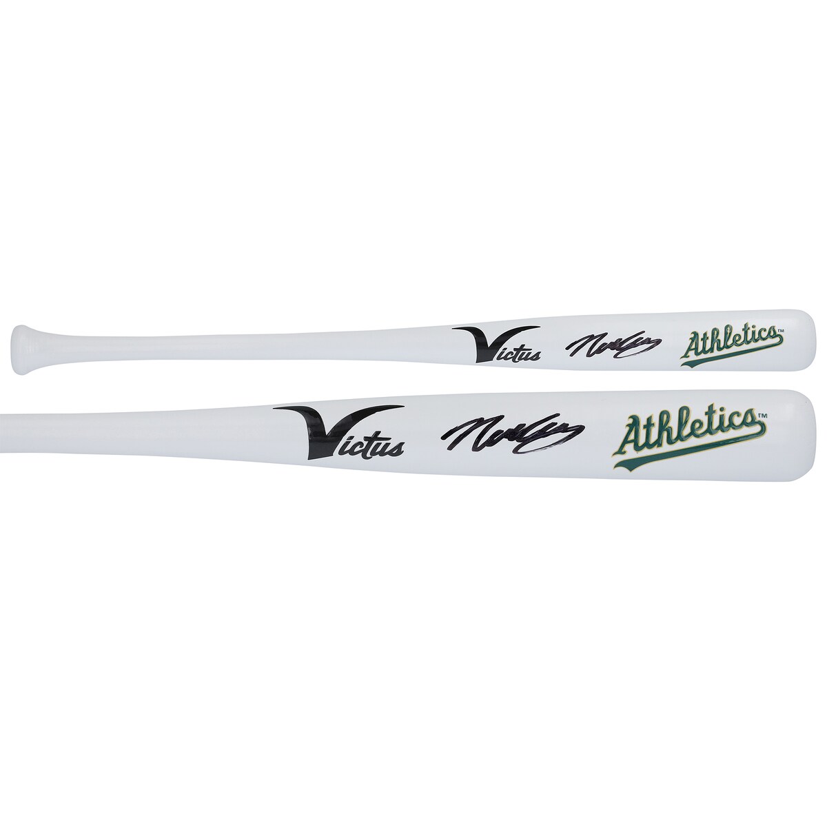 Upgrade your collection of Athletics memorabilia with this Nick Kurtz autographed Victus Team ID Mini Bat. Featuring eye...