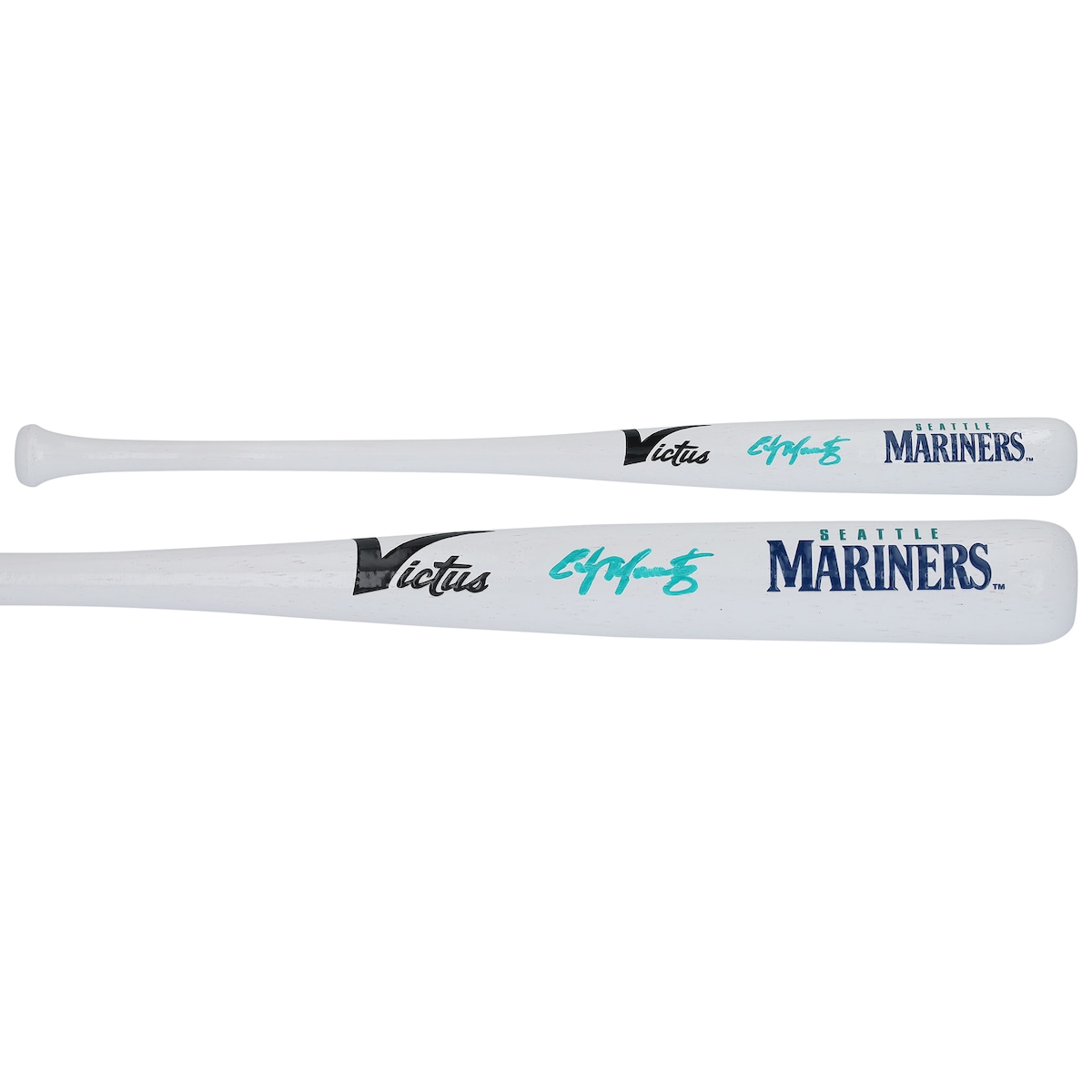 Elevate your collection of Seattle Mariners memorabilia by picking up this Edgar Martnez autographed Victus Team ID Mini...